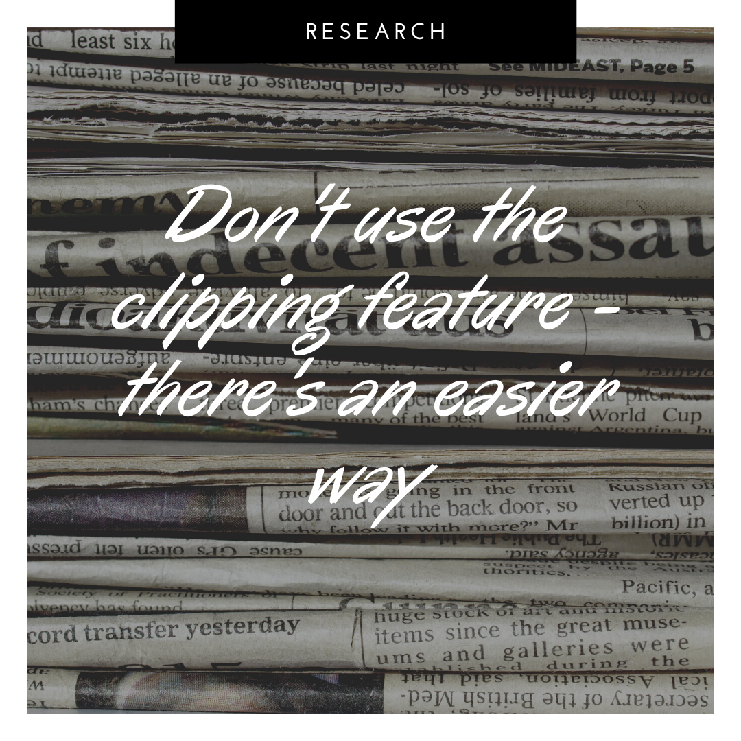 8 Tips for Using Newspapers.com – Family Tree Notebooks