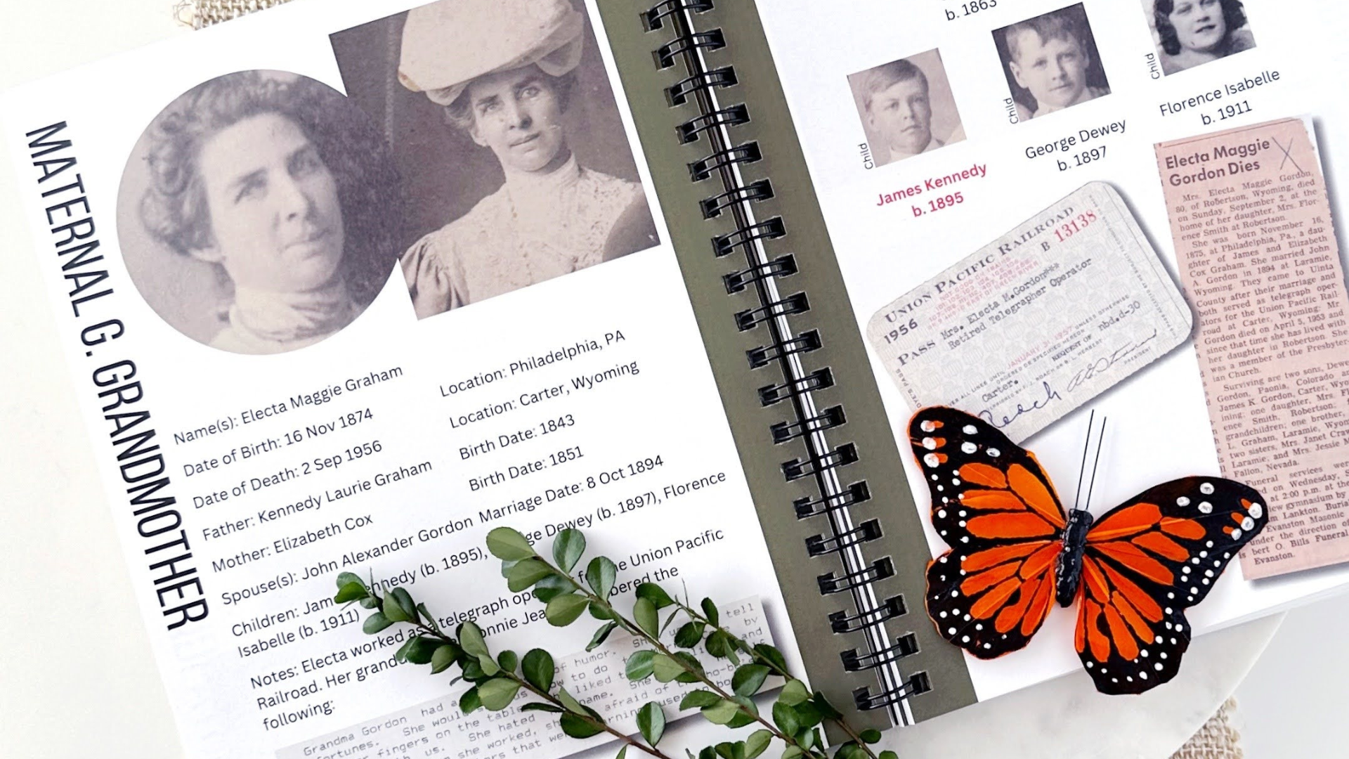 Quick Start Books – Family Tree Notebooks