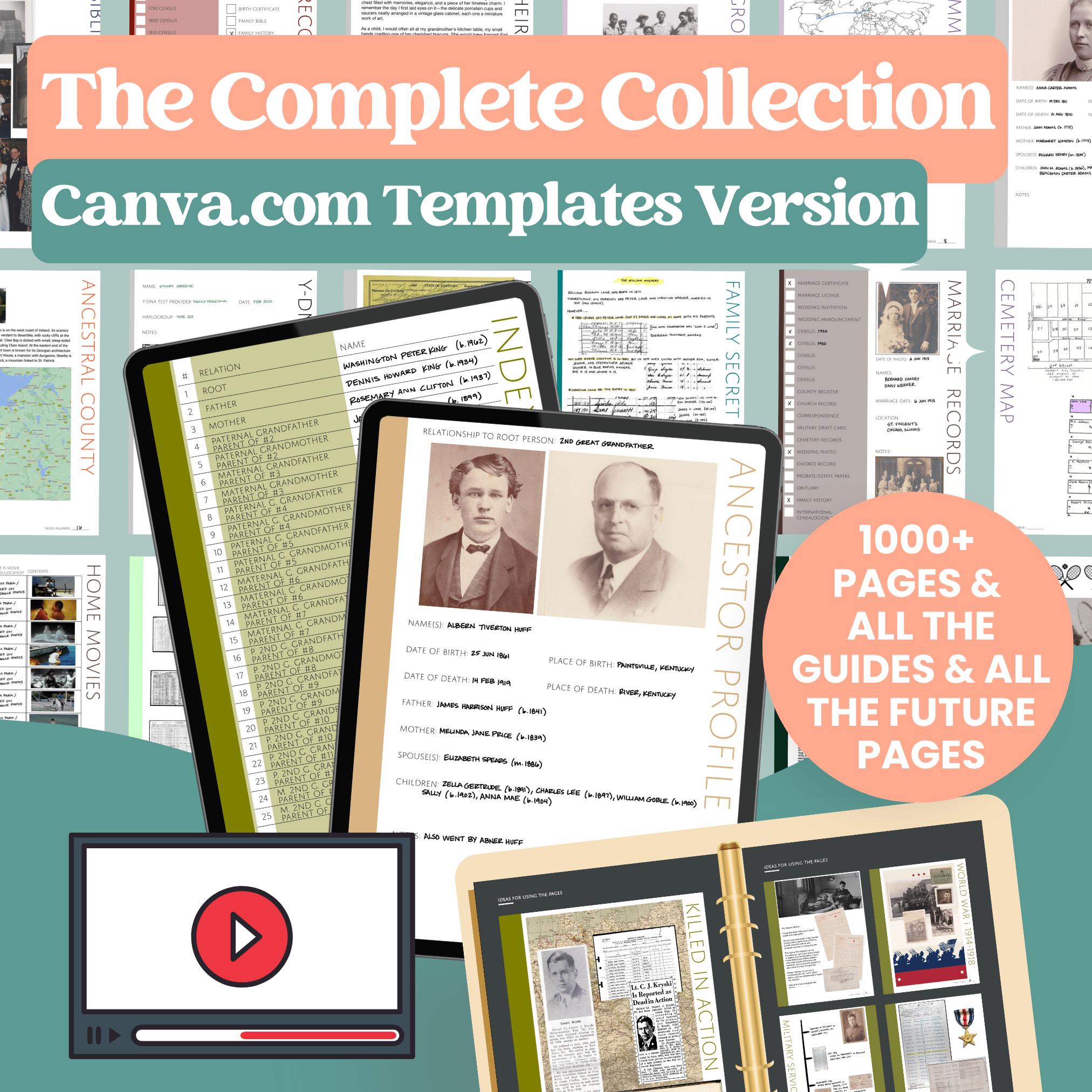 The Complete Collection: Canva Templates (Digital Download) – Family ...