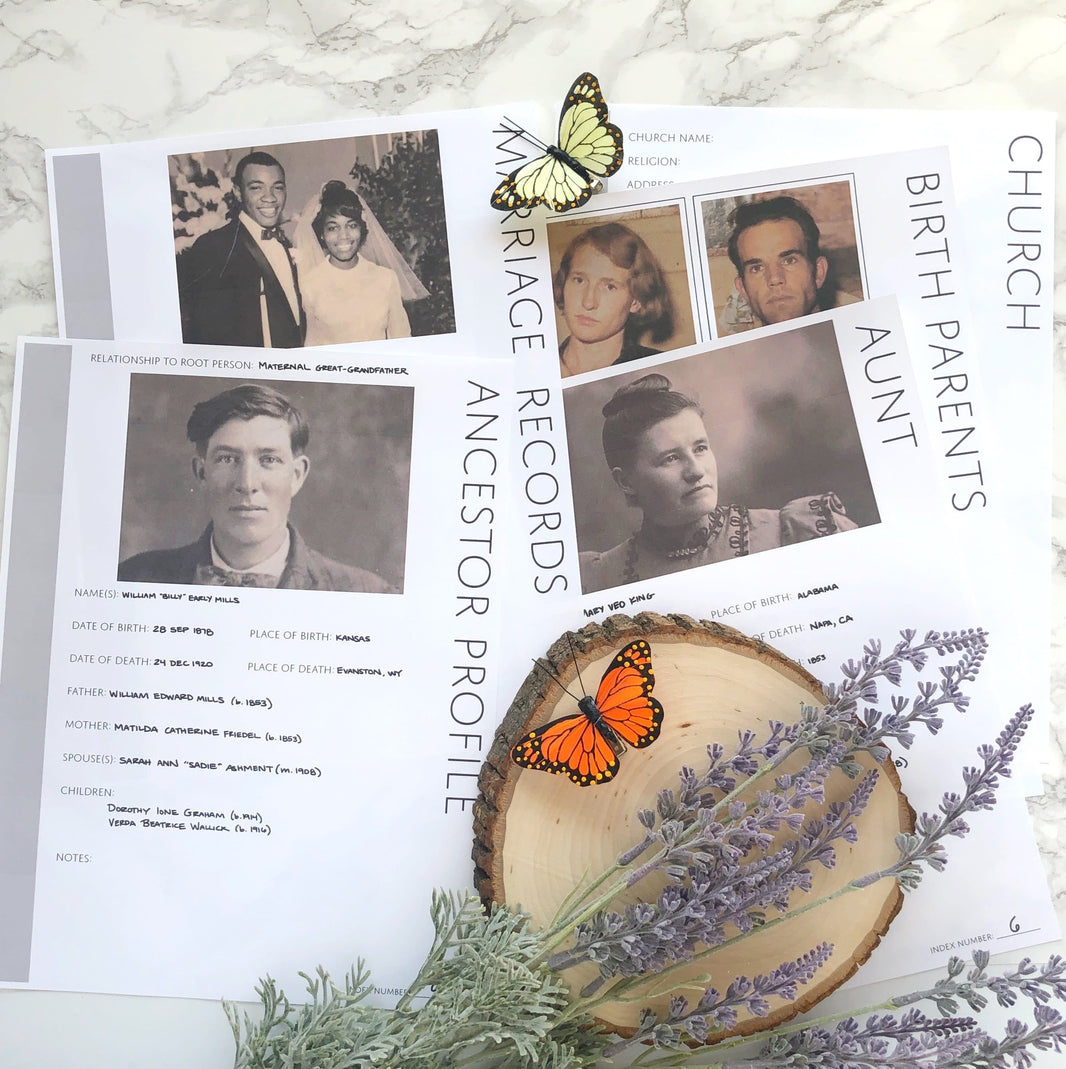 International Deluxe 200-Page Bundles – Family Tree Notebooks