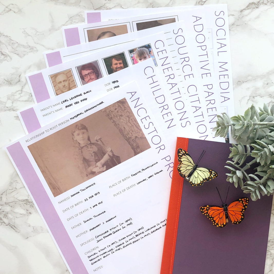 International Deluxe 200-Page Bundles – Family Tree Notebooks